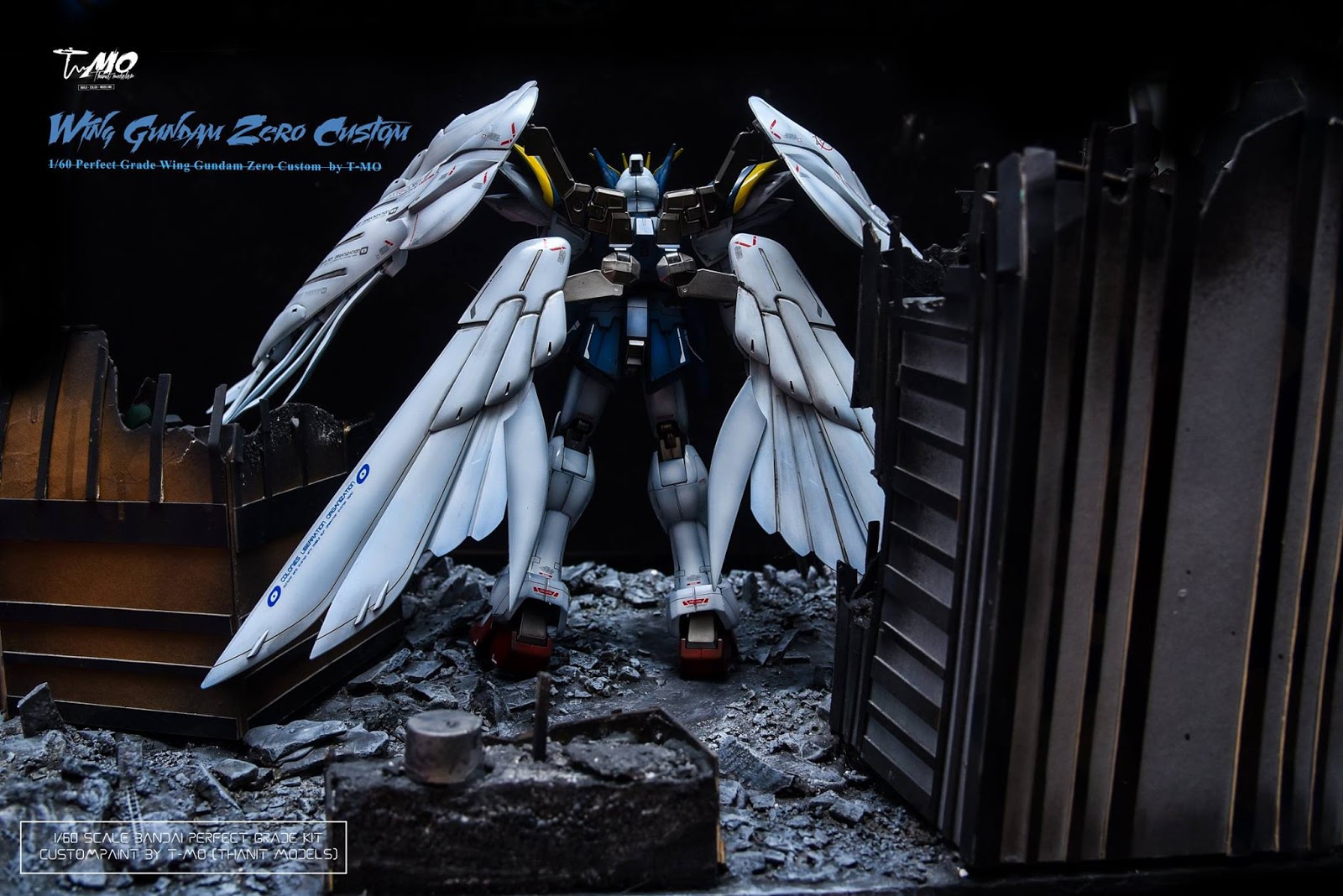 GUNDAM GUY: PG 1/60 Wing Gundam Zero Custom - Painted Build