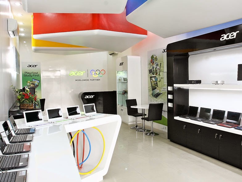 ADS Artwork Portfolio: Design for Acer Retail Store at Plaza Matarram