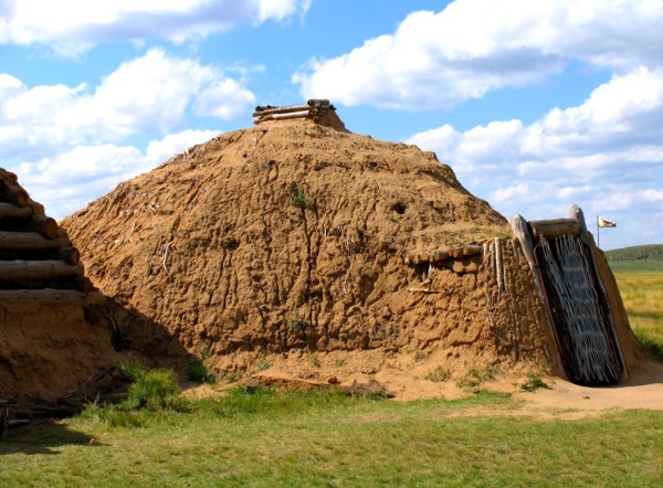 Russian nature: Arkaim