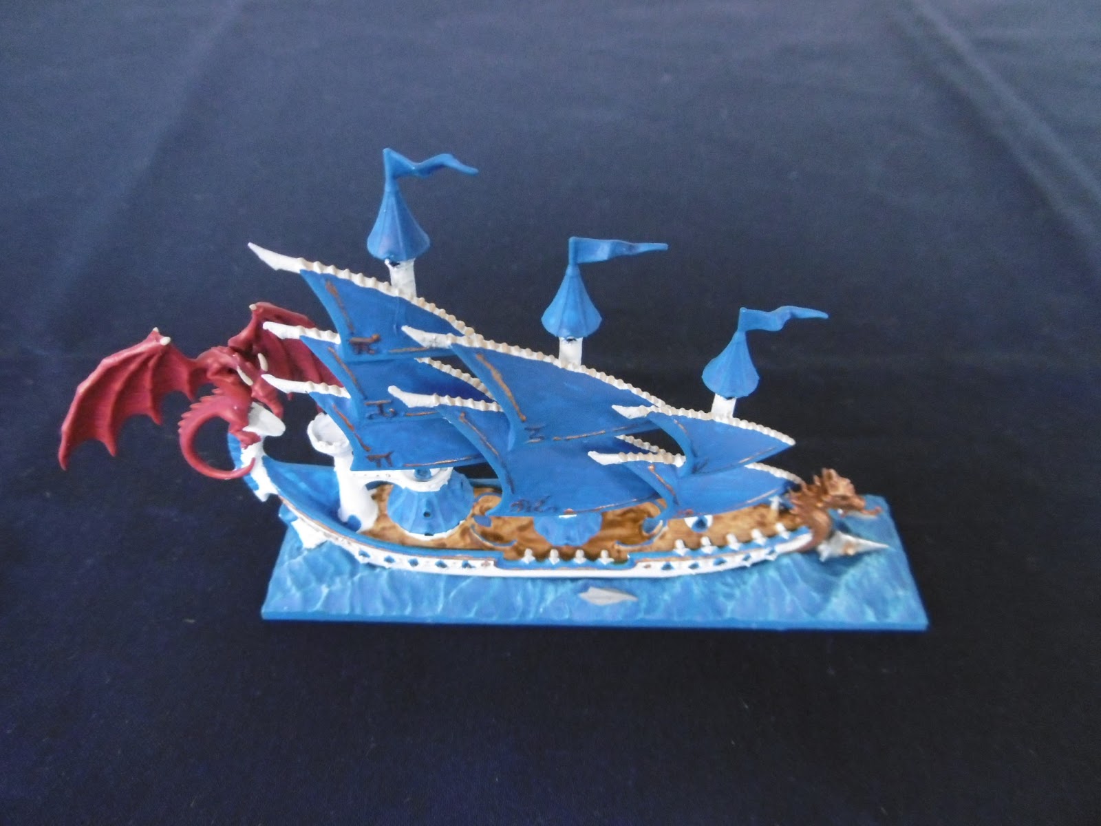 Into the Maelstorm: Man o' War high elf ships
