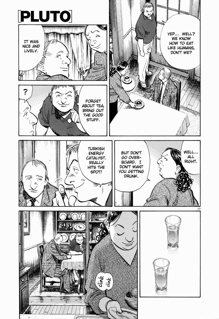 Read Naoki Urasawa, Pluto Vol. 1 - Act 7, Page 13