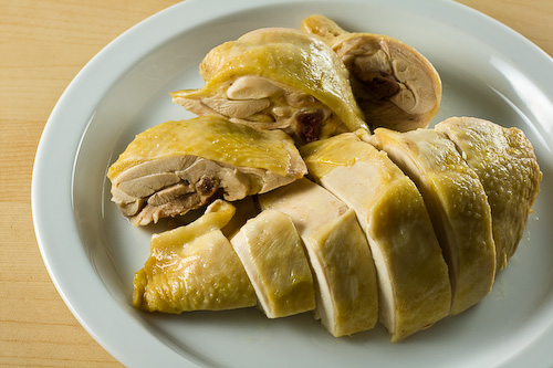 Sweet Kalamansi: White Chicken & Dips (Hainan Chicken)