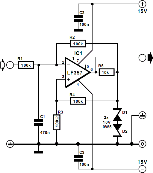 NTE Electronics Circuit: CMOS Crystal Frequency Multiplier