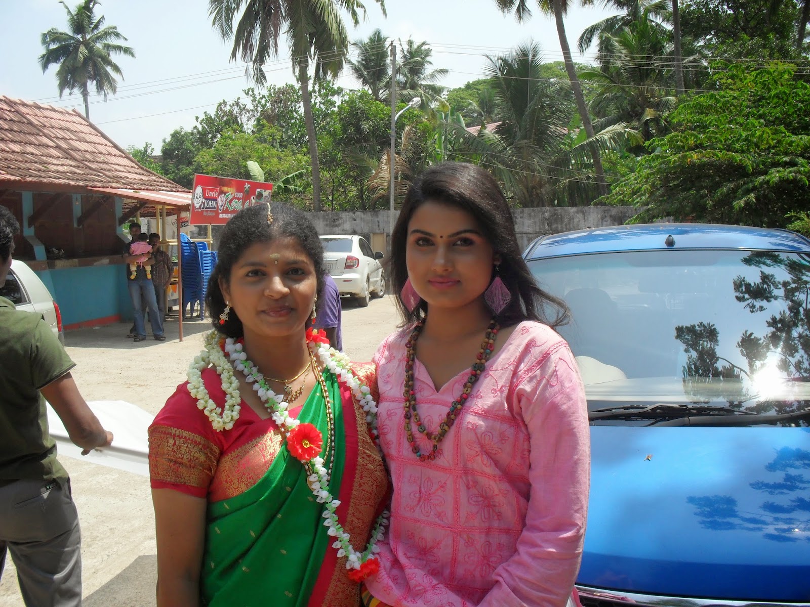 Manju Vijeesh: Manju Vijeesh with Althara