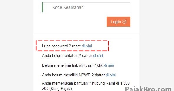 √ LUPA EMAIL LUPA PASSWORD DJP ONLINE, BEGINI SOLUSINYA!