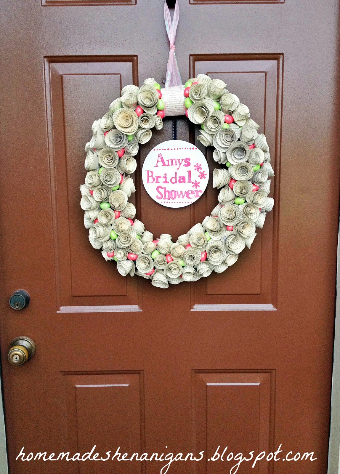 Homemade Shenanigans: Wreath Embellishment
