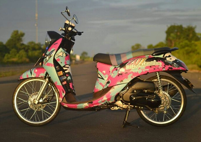 21 Modifikasi Yamaha Fino 125 Terupdate