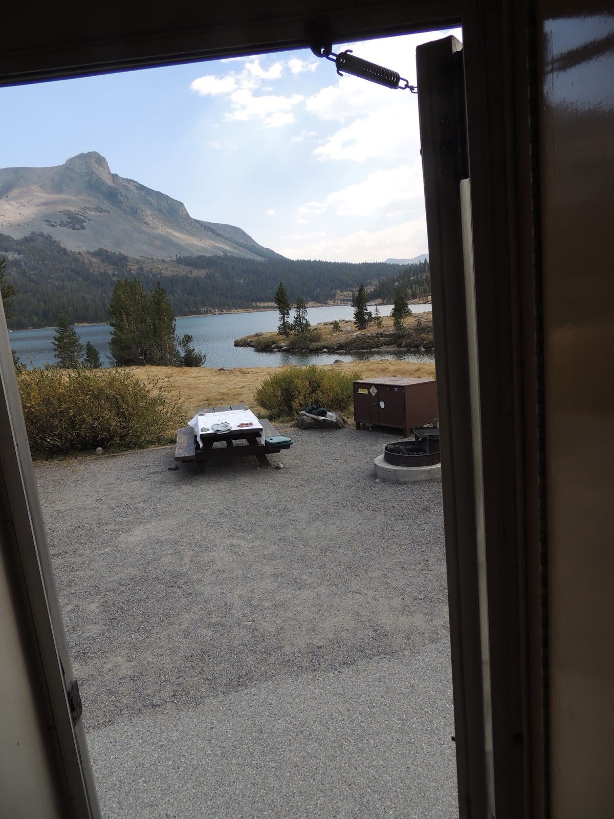 THE ROAD TAKEN : Tioga Lake Camp at Yosemite's Doorstep