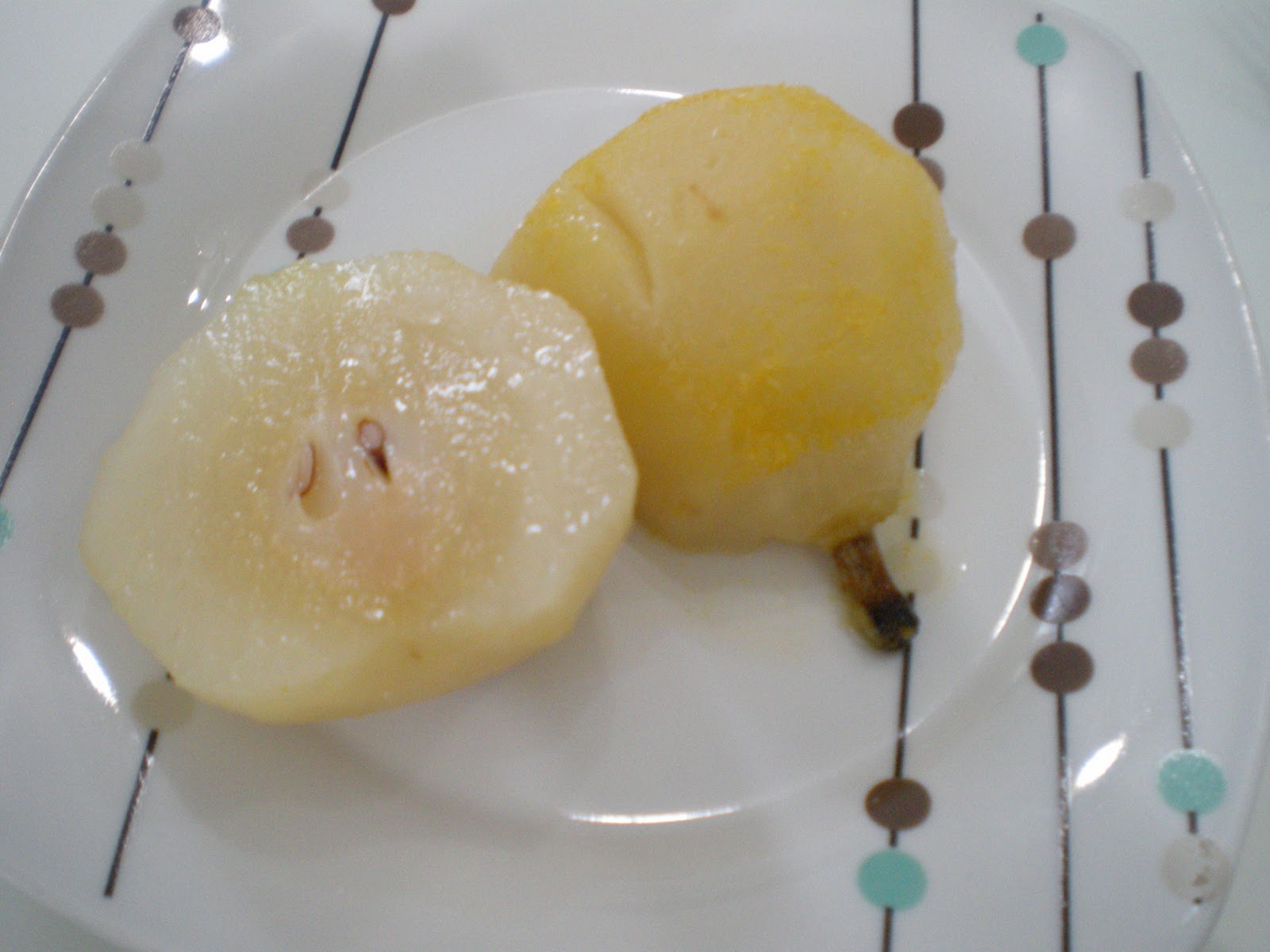 365 saborosas emoções!: Pera cozida