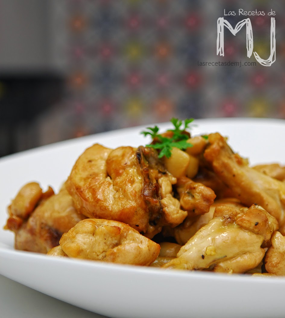 Pollo Al Ajillo Videoreceta Las Recetas De Mj