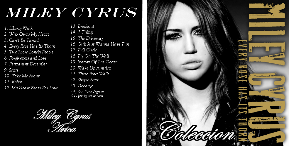 miley arica: CD DE MILEY CYRUS