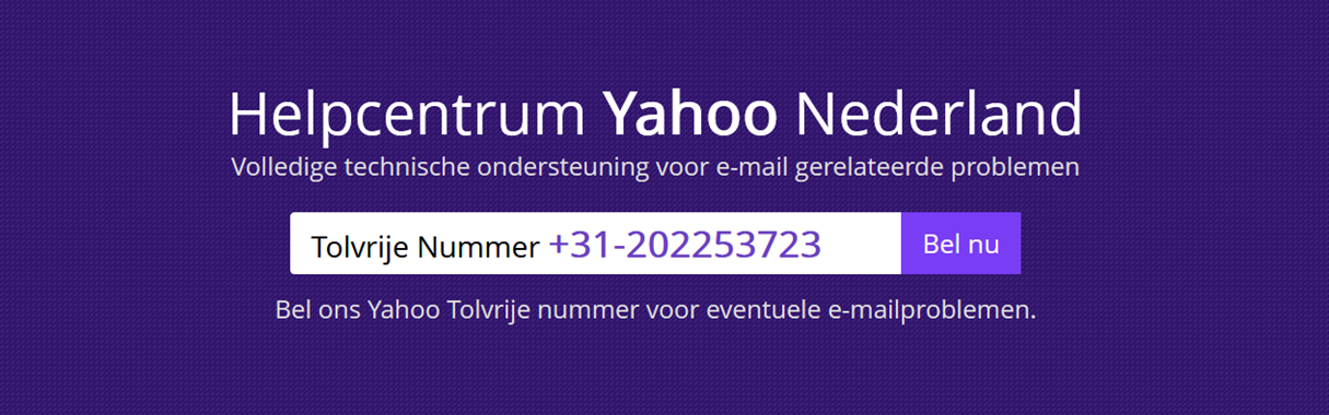 Yahoo klantenservice Telefoonnummer Nederland +31-202253723: Yahoo Klantenservice Helpdesk ...
