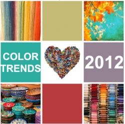 Wydeven Designs: Home Decor Color Trends for 2012 - Hot and Others!