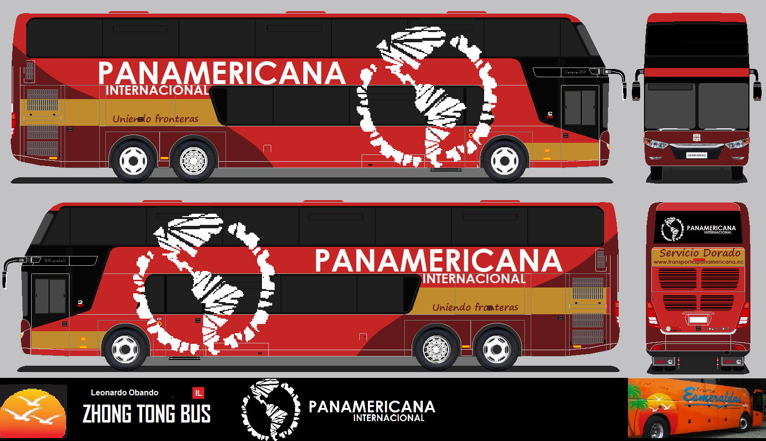 Diseños de buses del ecuador: 2016