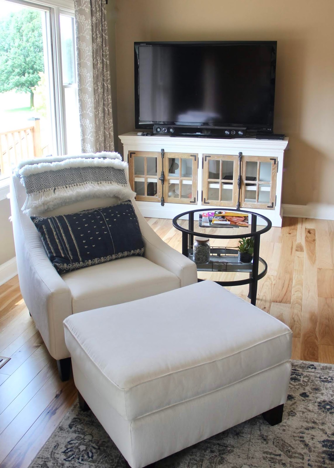 The Yellow Cape Cod: Great Room Makeover Reveal - An E-Design Comes To Life