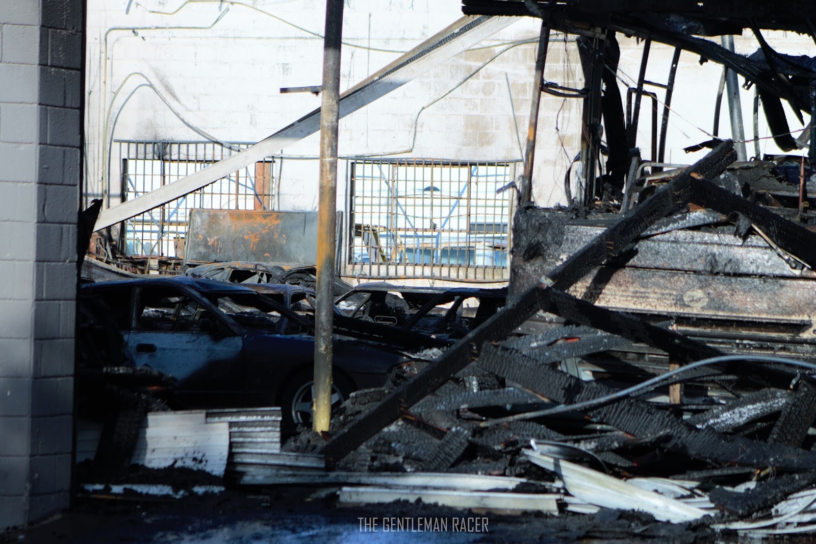 Fire Guts Warehouse filled with Rare Cars
