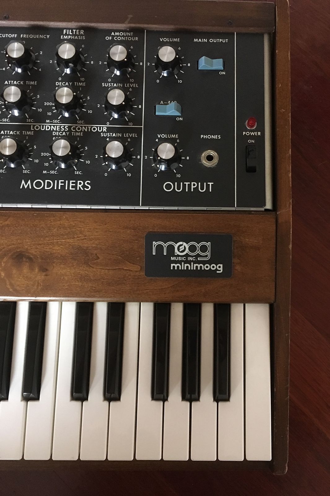 MATRIXSYNTH: Original Vintage Minimoog Model D SN 4699