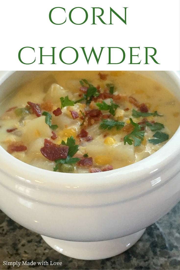 simply made with love: Corn Chowder