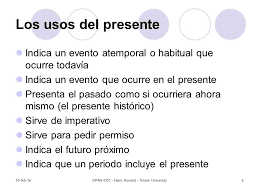 Al andar se hace camino: TEORÍA SOBRE LOS USOS DE LOS TIEMPOS VERBALES