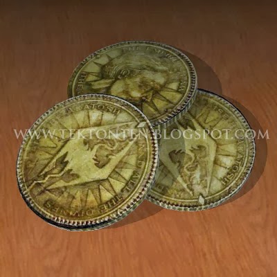 Papercraft Coins Skyrim Septim - Papercraft4u | Free Papercrafts, Paper ...