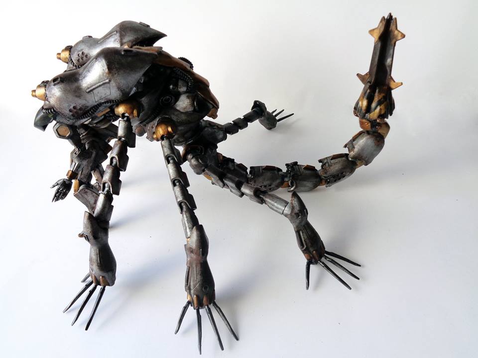 Custom Build: 1/144 Demon Engine Kit Bash