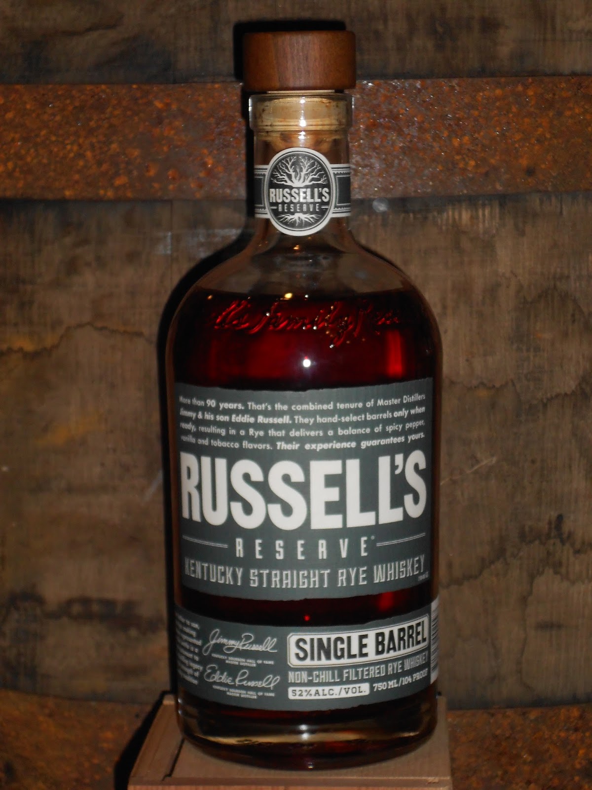 Bourbon Dork: Exam-o-Dram Wild Turkey Russell's Reserve Rye Single Barrel