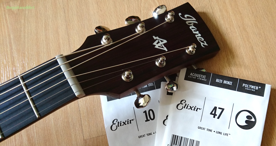 theGUITARaddict: Jr re-string