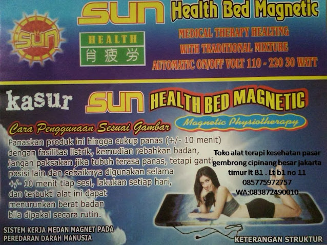 TERAPI 081380783912 MATRAS SAUNA BED MAGNETIC HEATER FISIOTERAPI ...