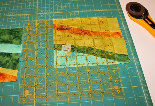 Elaine Quehl: Tutorial: Making Improvisational Curved Blocks