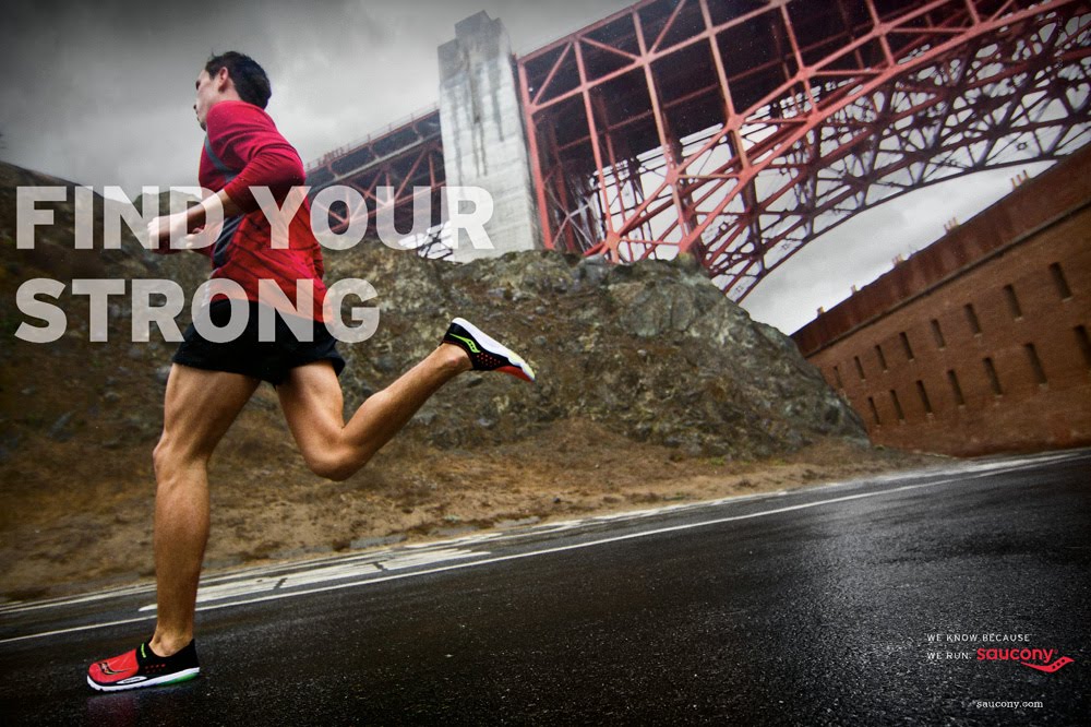 If It's Hip, It's Here (Archives): Saucony Asks You To Find Your Strong ...