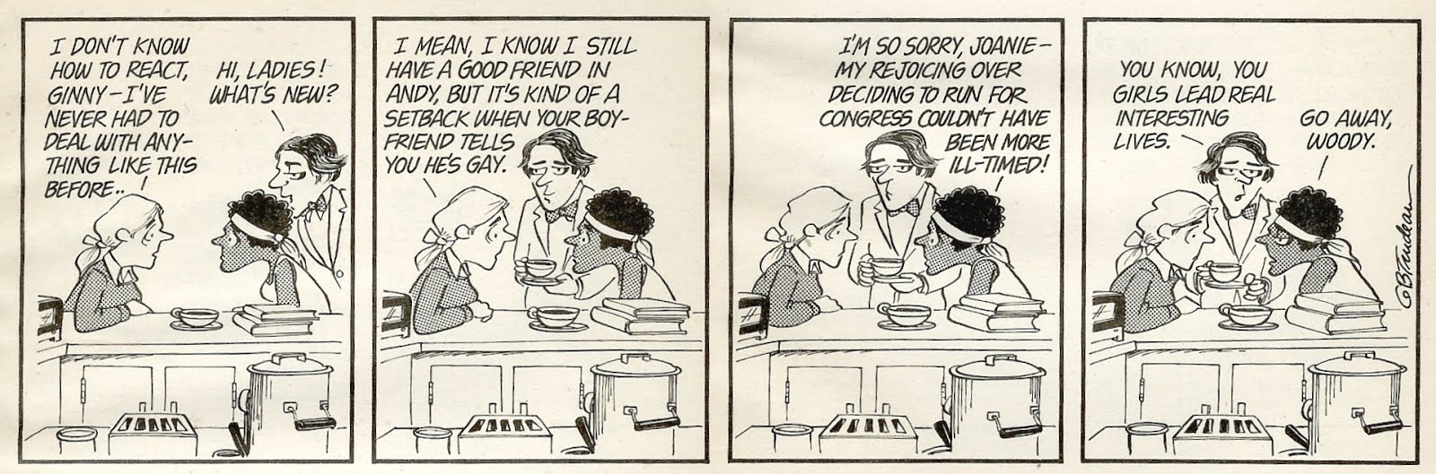 StreetLaughter: 462: Doonesbury: Andy Lippincott 1976