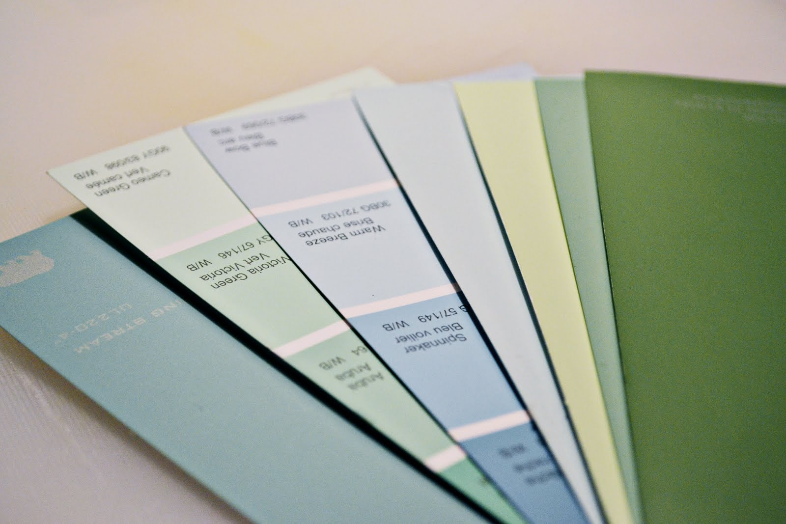 p.s.♡: diy: paint chip bunting