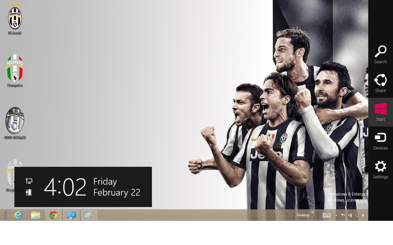 Juventus Windows 7 And 8 Theme | Ouo Themes