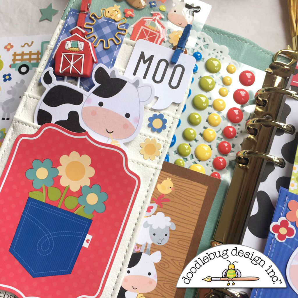 Doodlebug Design Inc Blog: Down On The Farm | Planner Pages with Anabelle
