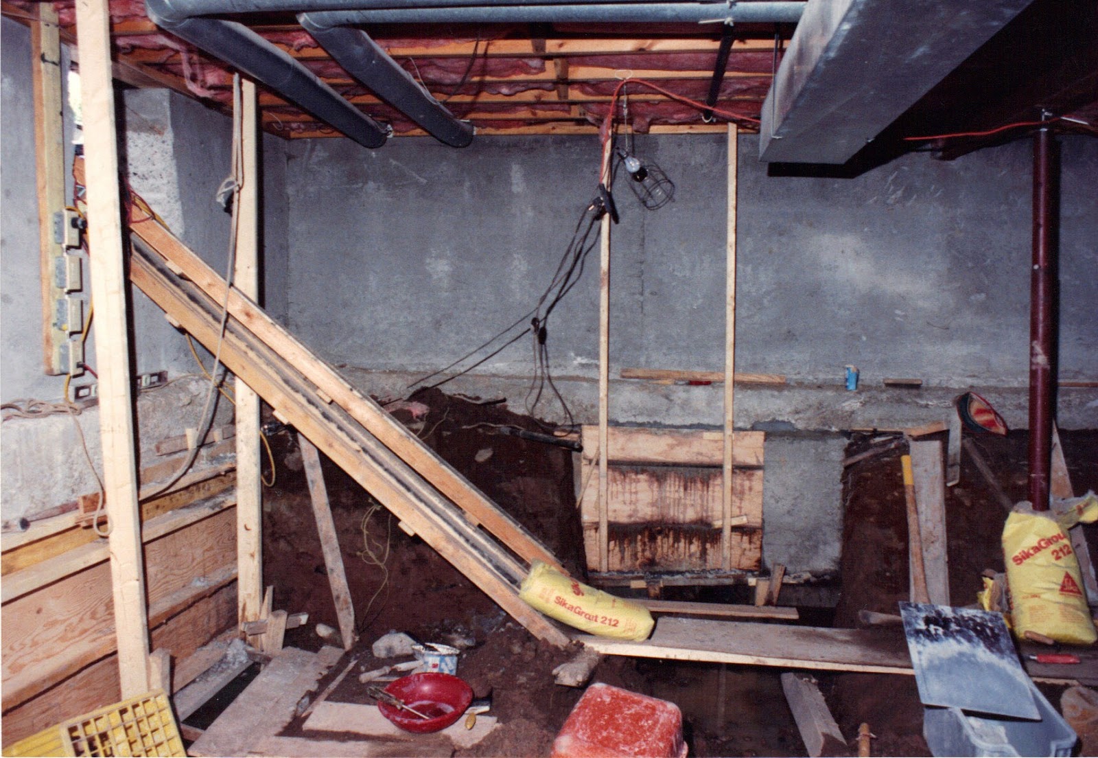 Huffin & Puffin Plans & Projects: Basement Crawl Space Excavation