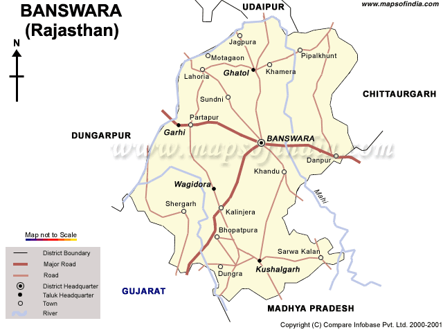 Map Of Rajasthan