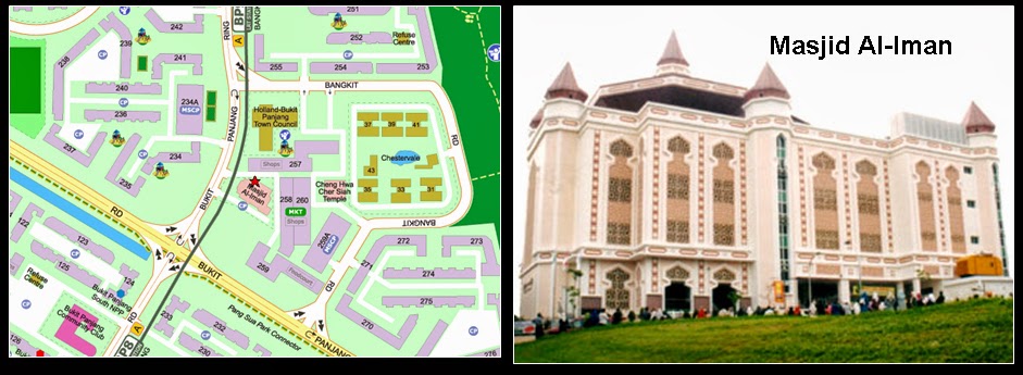 Quick Reference Guide For Musholla & Masjid Locations Around Singapore ...