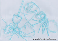 Behind the Scenes: Defenestrated Drawings | Defenestrated Feet