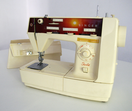 PARAPENTE HOMEMADE: Singer Starlet Mod.495