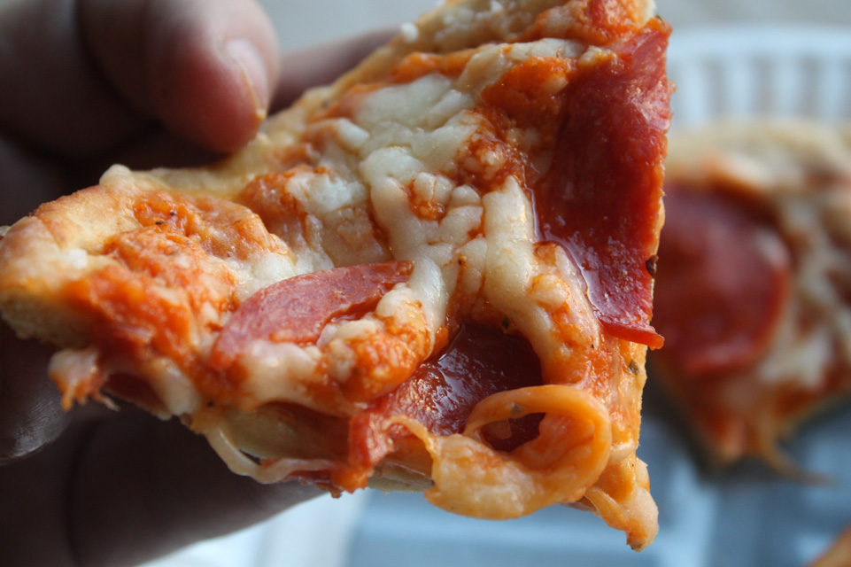 The 99 Cent Chef: Atkins Fozen Pizzas - Deal of the Day Reviews