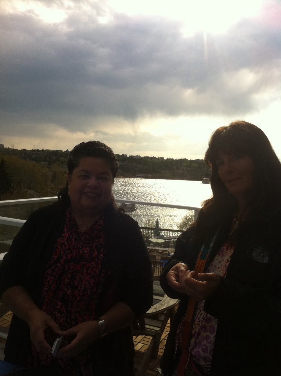 Old Lady Hunting Aboriginal Writers Group: Jane Marston and Kelly ...