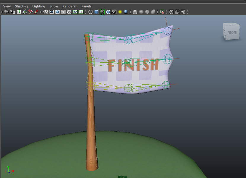 Maya Basic: Basic Texture การสร้างพื้นผิว อย่างง่ายในโปรแกรม Maya