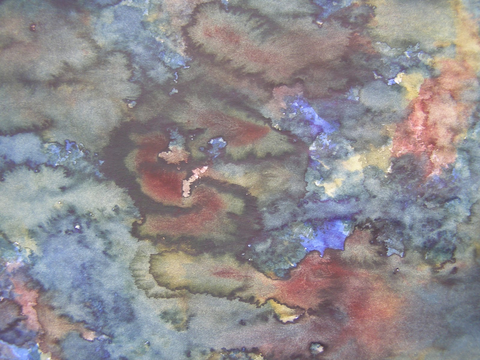 Liz Benjeddi Textile Art: Module 1 Chapter 1 Transfer Paint Experiments ...