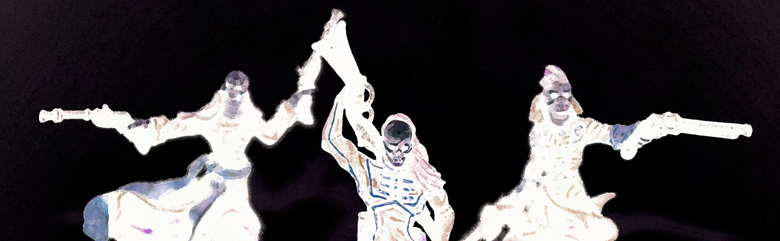 Freakland Scenics: Warmachine a tope III: Pistol Wraith proxys.