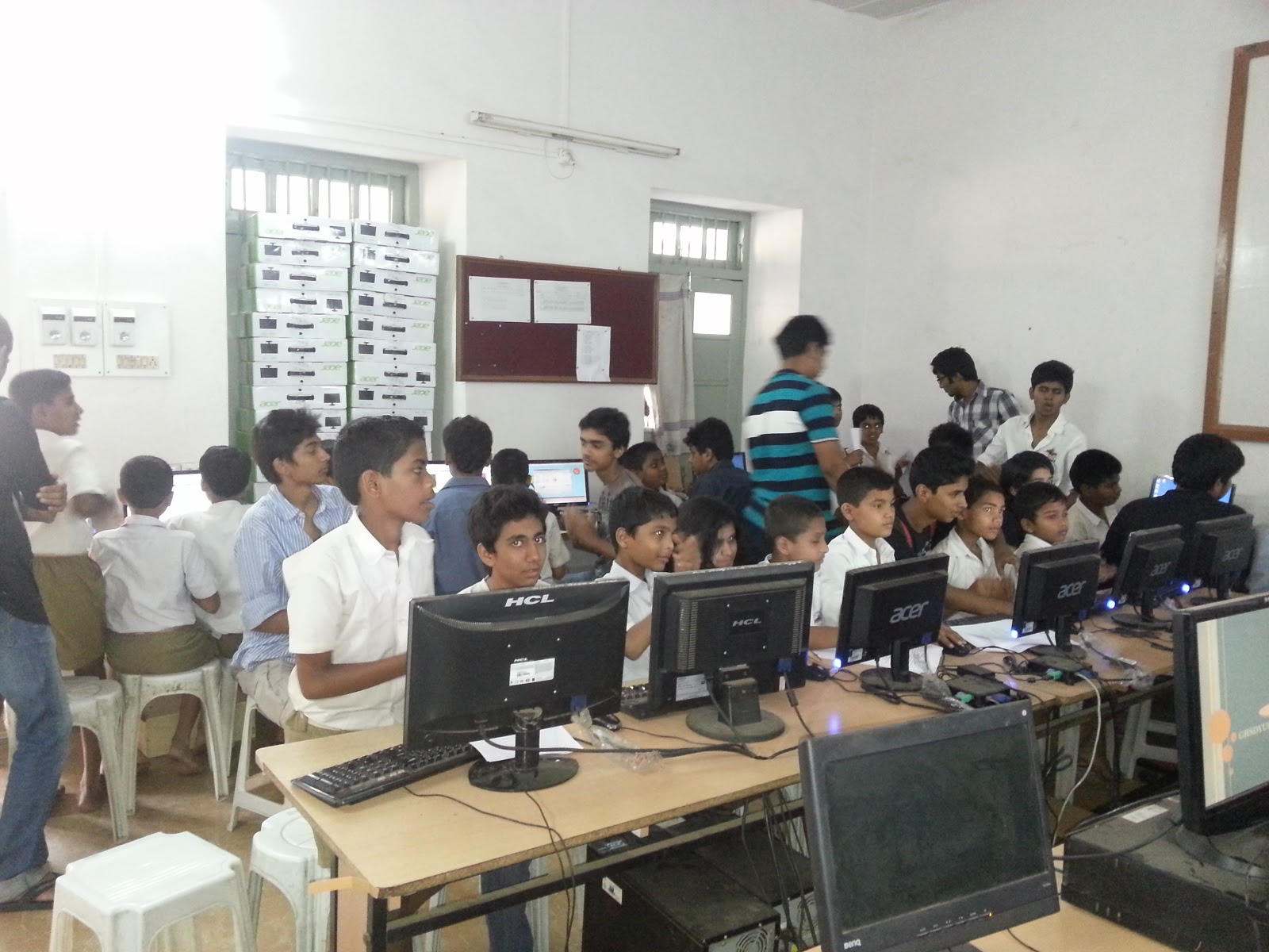 Project No.10: Computer Teaching Activity at MES Bhave High School ...
