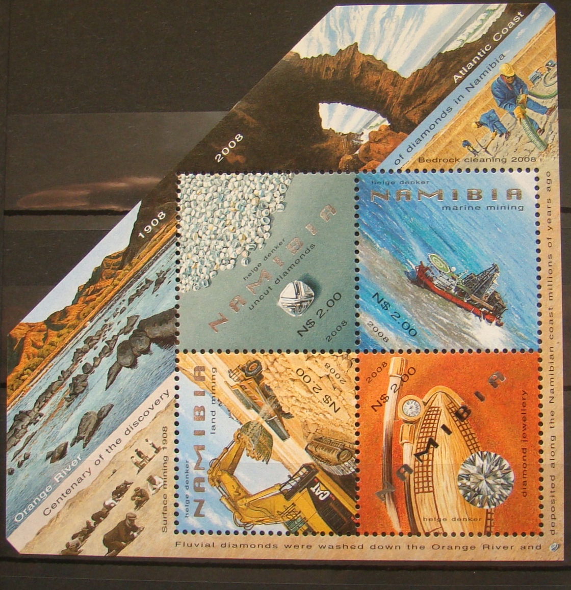 My Postage Stamps Collection: Miniature sheets of Namibia