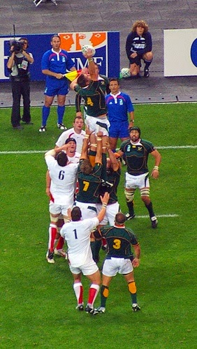 Understand Rugby Union: No. 4/No. 5 - Second Row/Lock Forward