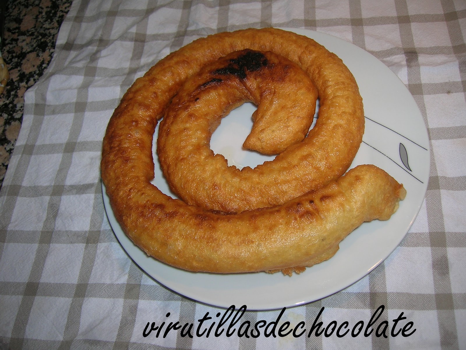 virutillas de chocolate : Porras