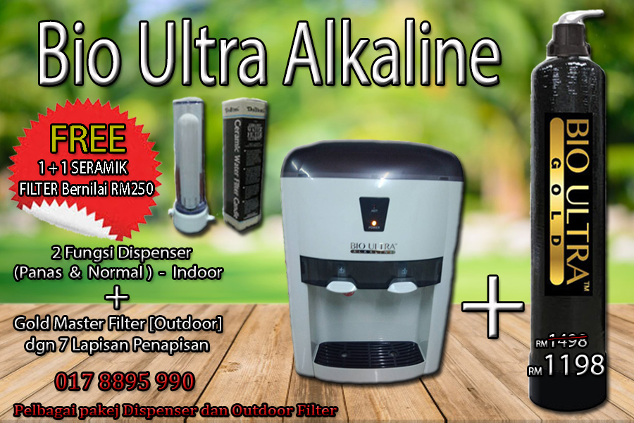 Penapis Air Bio Ultra - Termurah, Terbaik, Mampu Milik: Penapis Air ...