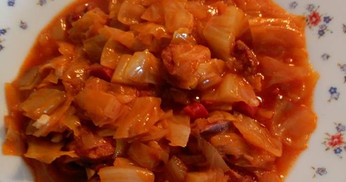 Esther y su mundo ollas GM: REPOLLO CON JAMÓN Y CHORIZO EN OLLA GM